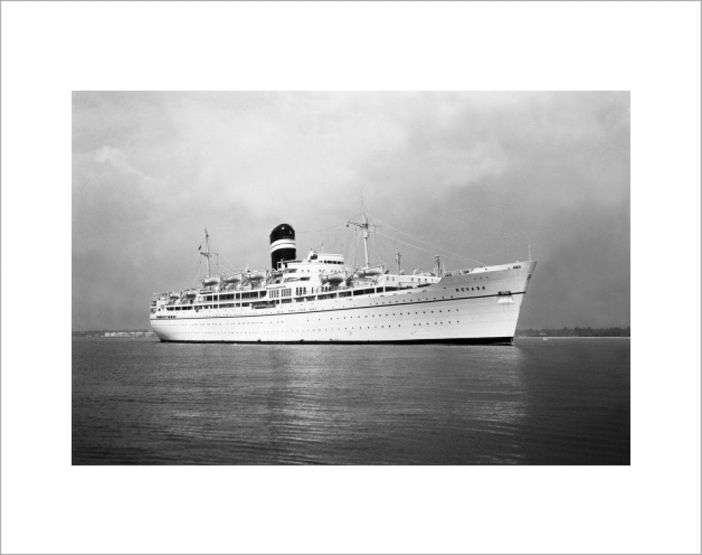 NEVASA as an educational cruise ship – P&O Heritage Prints