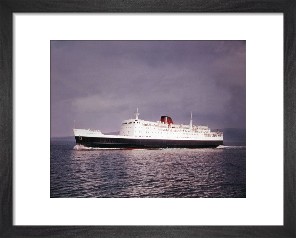ULSTER QUEEN on sea trials – P&O Heritage Prints
