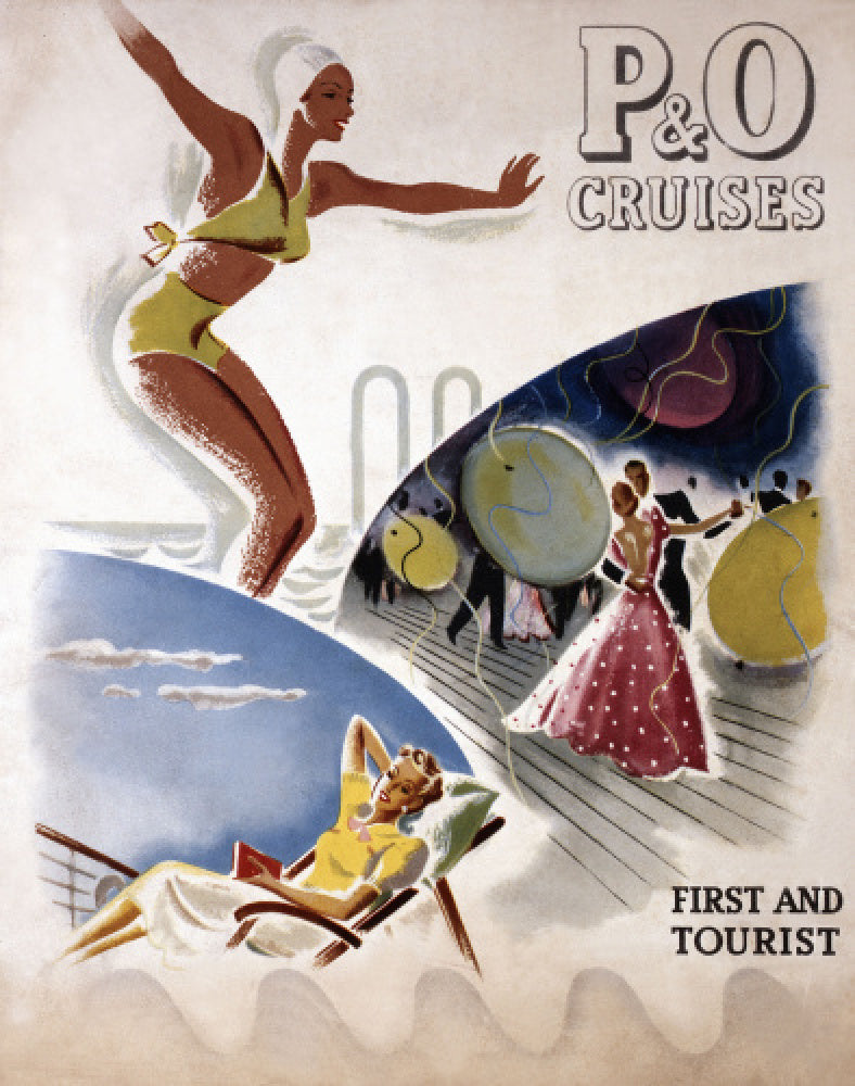P&O Brochure - First & Tourist Class – P&O Heritage Prints