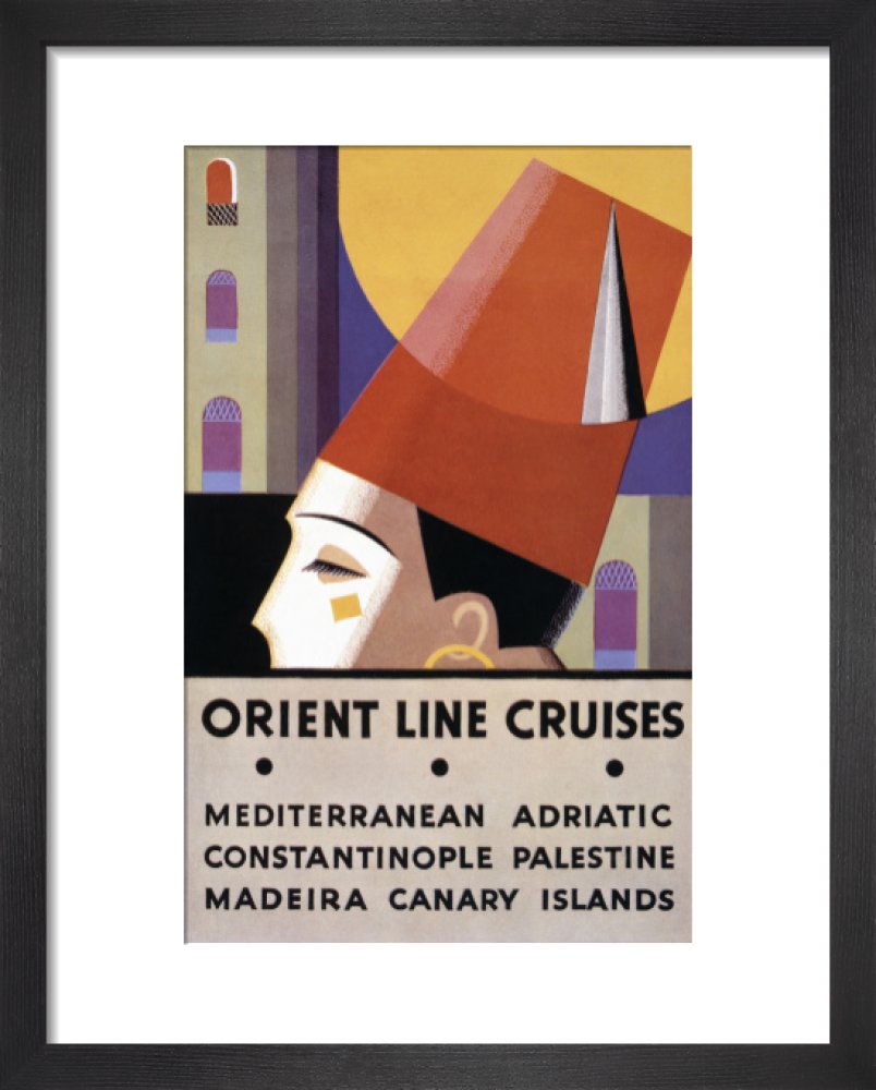 Orient Line Cruises to the Mediterranean – P&O Heritage Prints