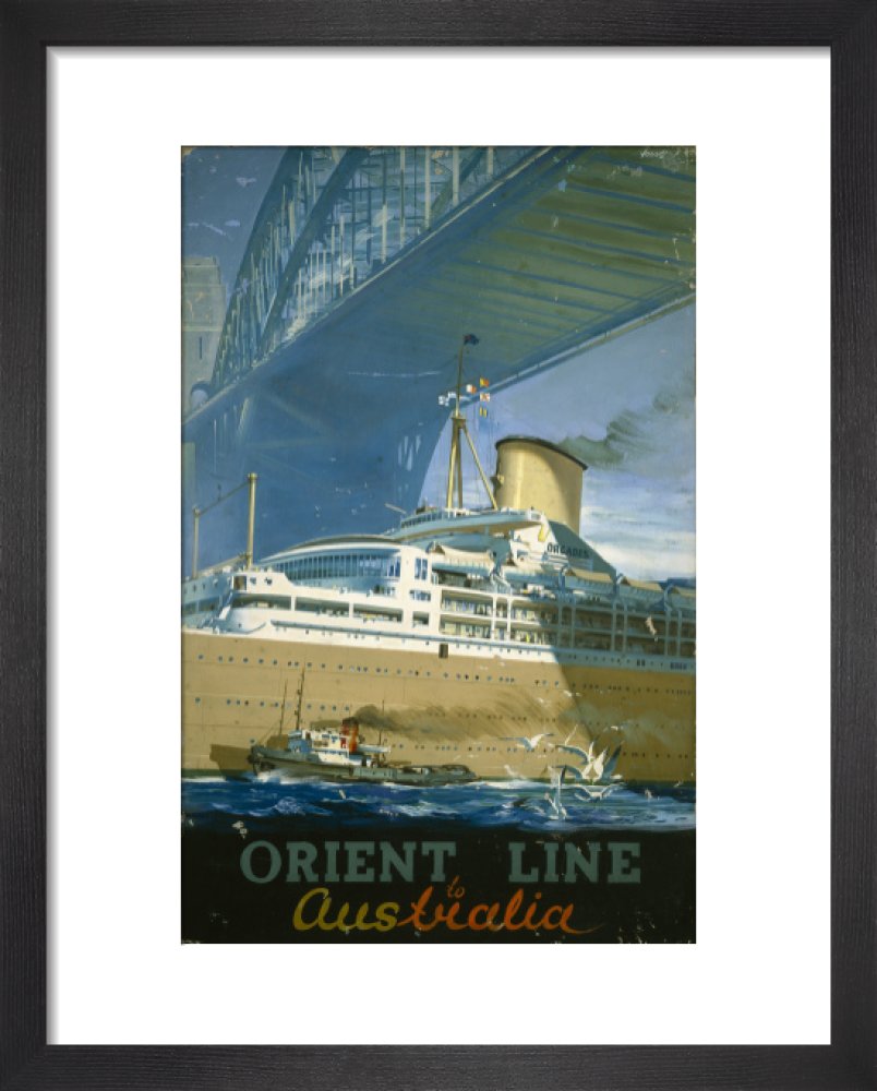 Orient Line to Australia – P&O Heritage Prints