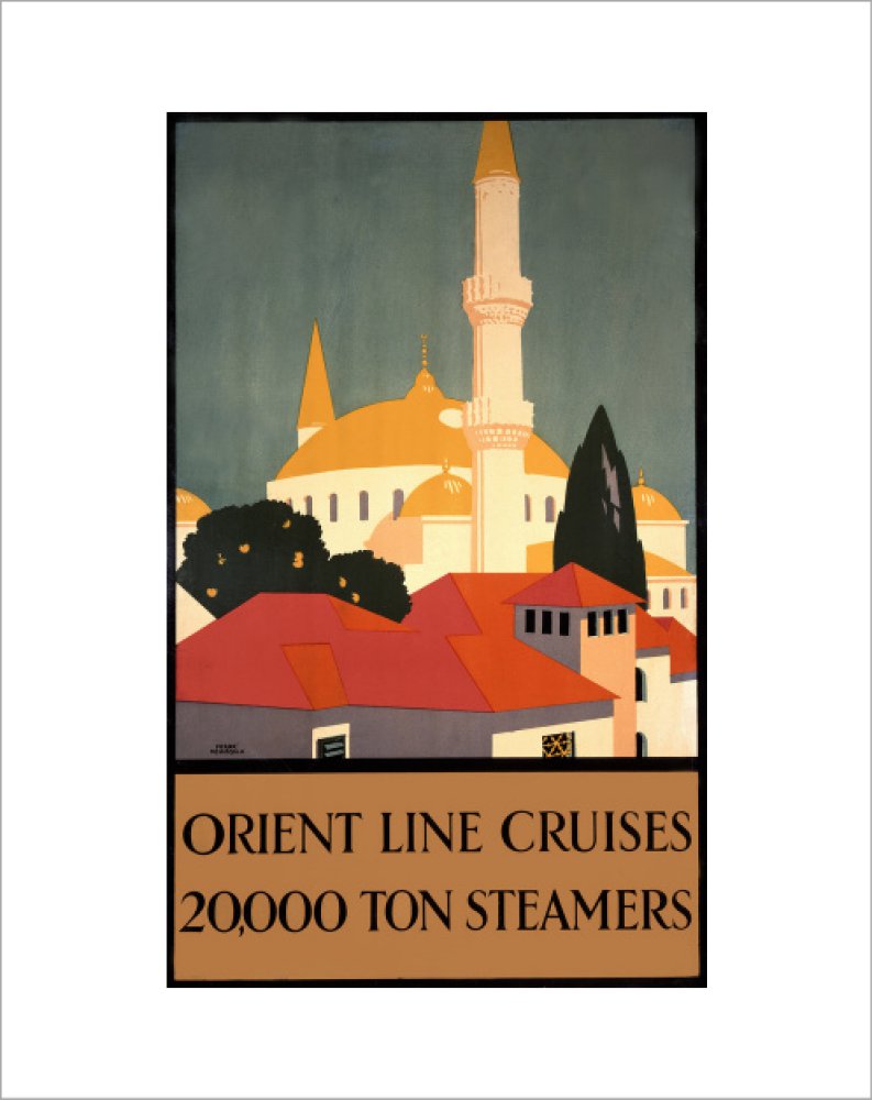 Orient Line Cruises - 20,000 Ton Steamers – P&O Heritage Prints