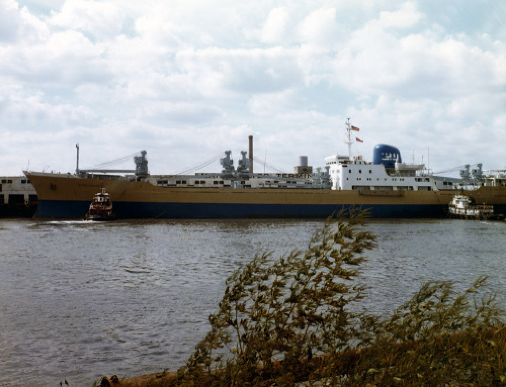 STRATHAIRD at Manchester Terminal, Houston – P&O Heritage Prints
