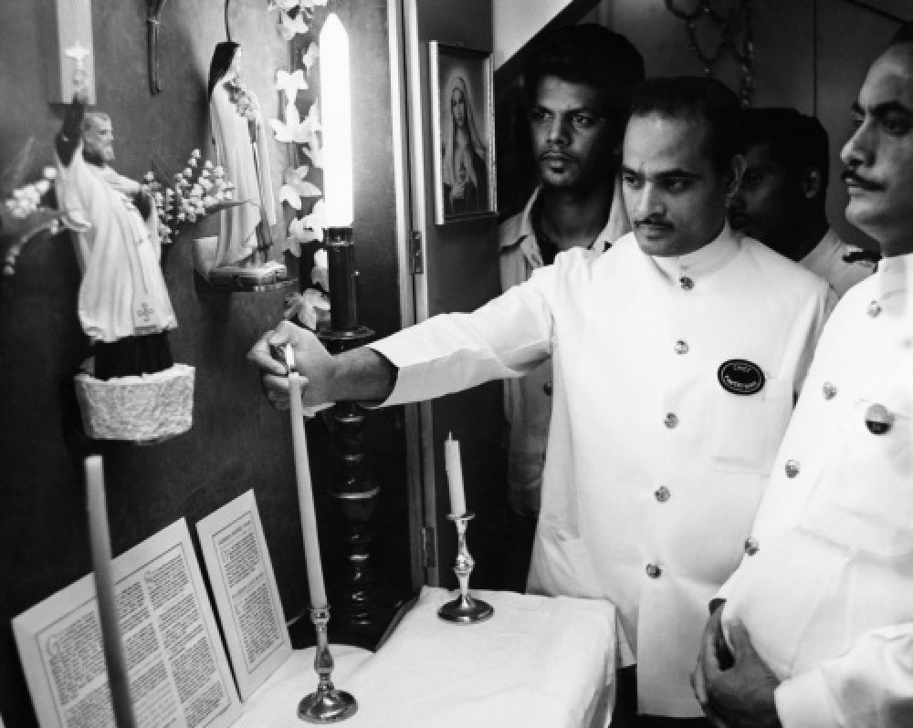 Goanese chapel on board CANBERRA – P&O Heritage Prints