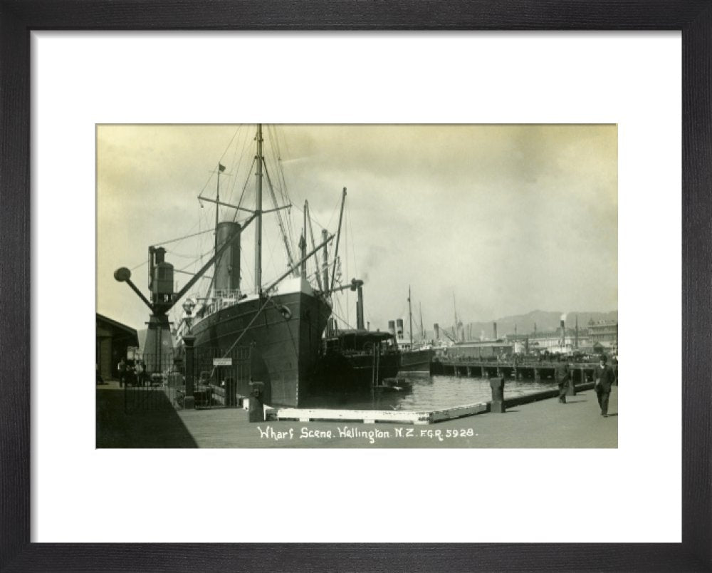 MARAROA at Wellington – P&O Heritage Prints