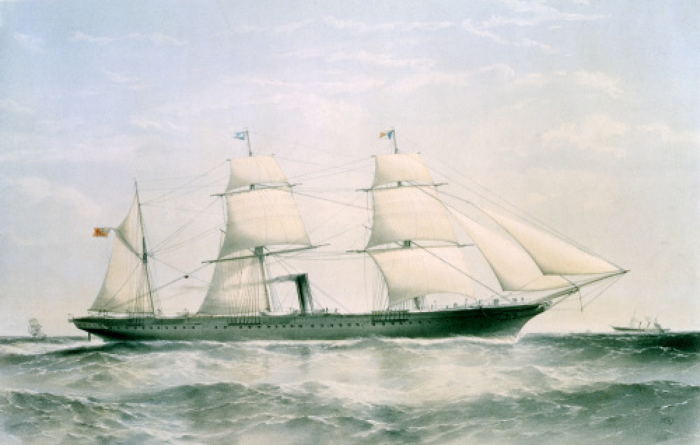 MOOLTAN at sea – P&O Heritage Prints
