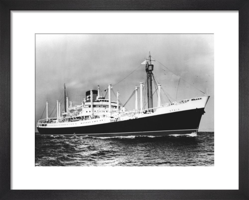 OTAIO at sea – P&O Heritage Prints